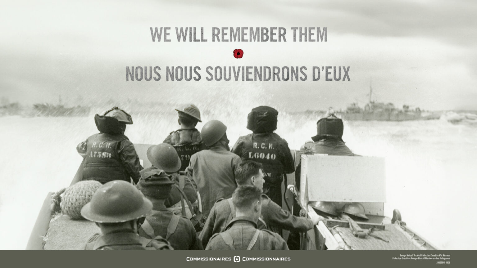The Act of Remembrance through the lens of Normandy – Commissionaires