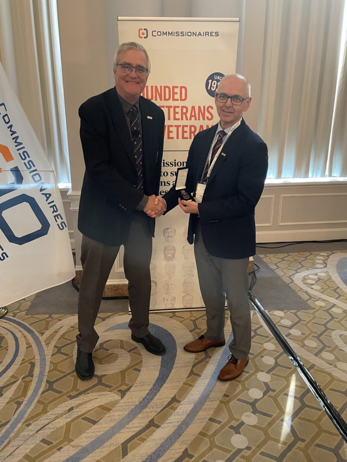 Recognizing Outstanding Contributions to the Corps – Commissionaires